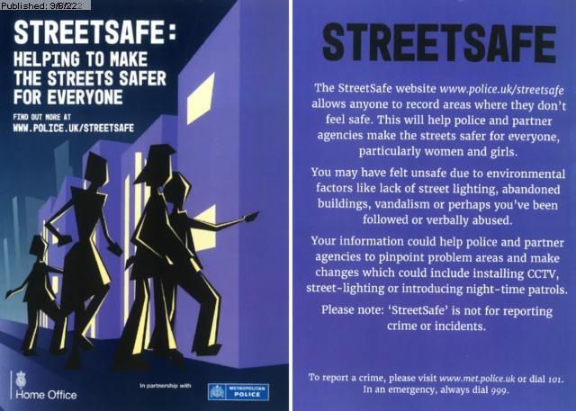 Streetsafe: Helping to make the streets safe for everybody – The Pinner ...